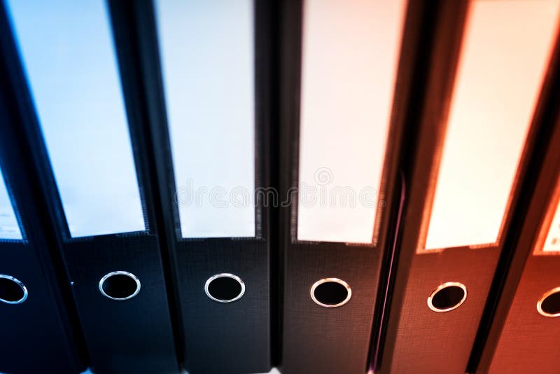 Document Folder Office Work Place Room Stock Photo - Image of folder ...