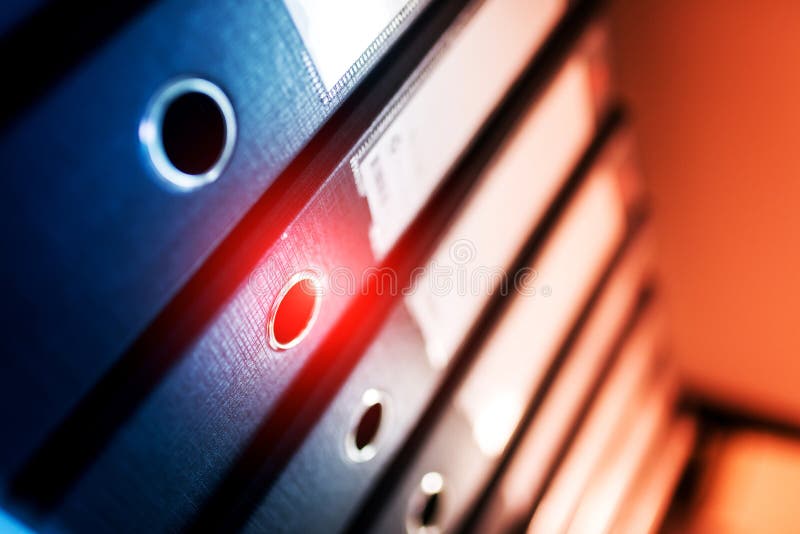 Document Folder Office Work Place Room Stock Photo - Image of report ...