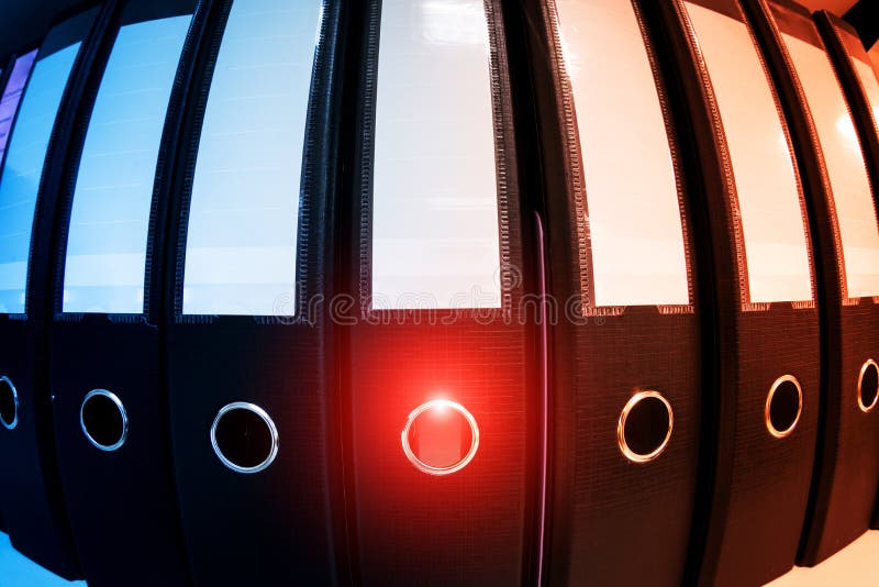 Document Folder Office Work Place Room Stock Image - Image of storage ...