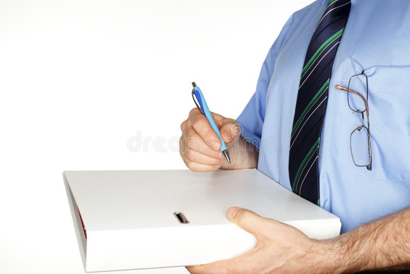 Document folder and pen stock image. Image of caucasian - 39683955