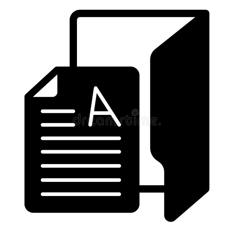 Document Folder Sign Stock Illustrations – 78,913 Document Folder Sign ...