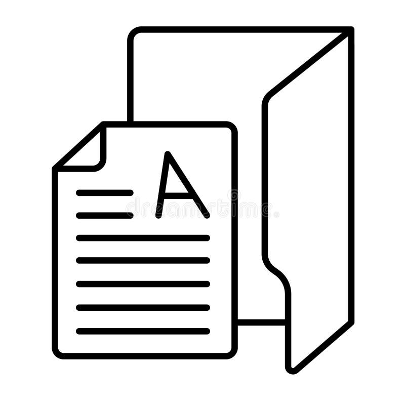 Document Folder Sign Stock Illustrations – 78,672 Document Folder Sign Stock Illustrations ...