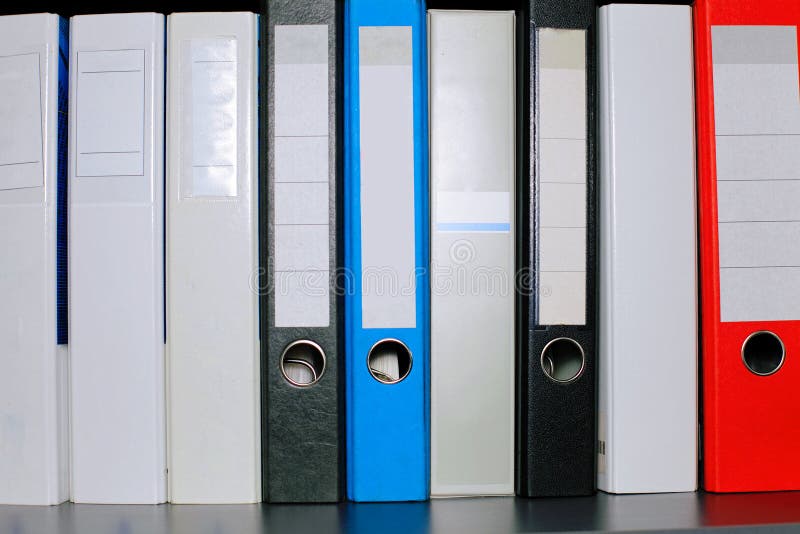 Document folders stock photo. Image of isolated, concepts - 23040410