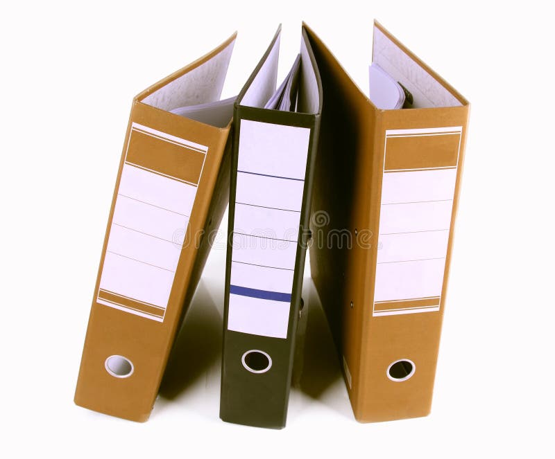Document folders stock image. Image of folder, computer - 37272641
