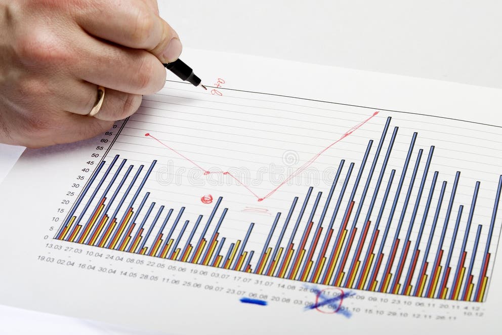 Document graphics 7 stock image. Image of analytical, market - 1688223