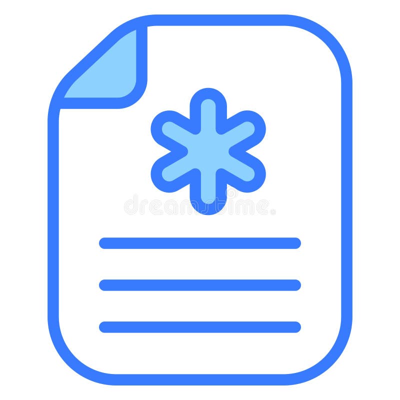 Document Healthcare Medical, Vector Graphic Illustration Icon Stock ...