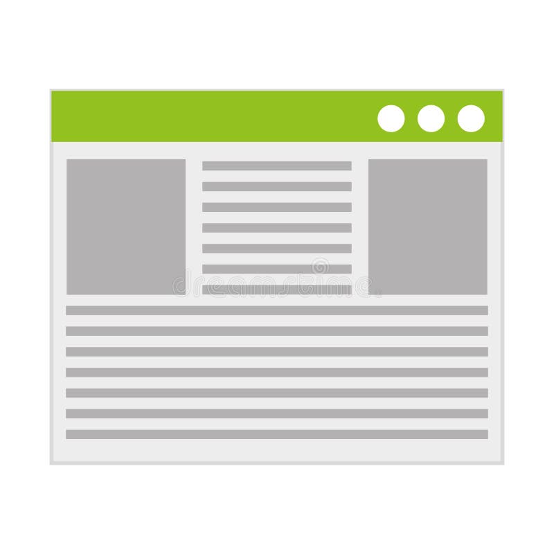 Document Html Isolated Icon Design Stock Illustration - Illustration of ...