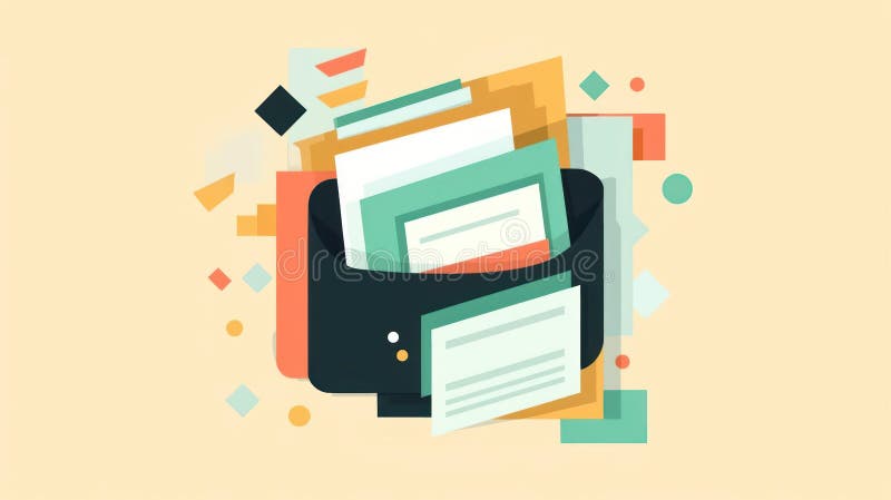 A Document Icon Representing the Importance of Organizing and Managing ...