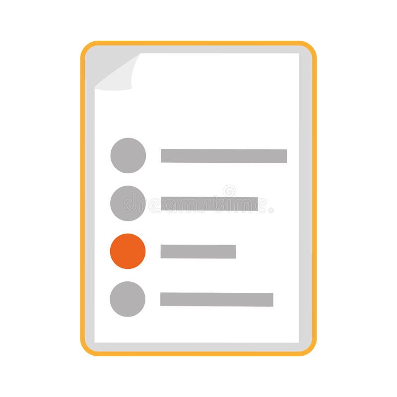 Notepad Bullet Points Stock Illustrations – 37 Notepad Bullet Points ...