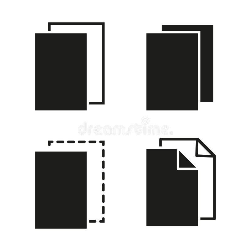 Document Icon. Simple Form Layout. Paper Sheet Design. Vector Graphic Stock Vector ...