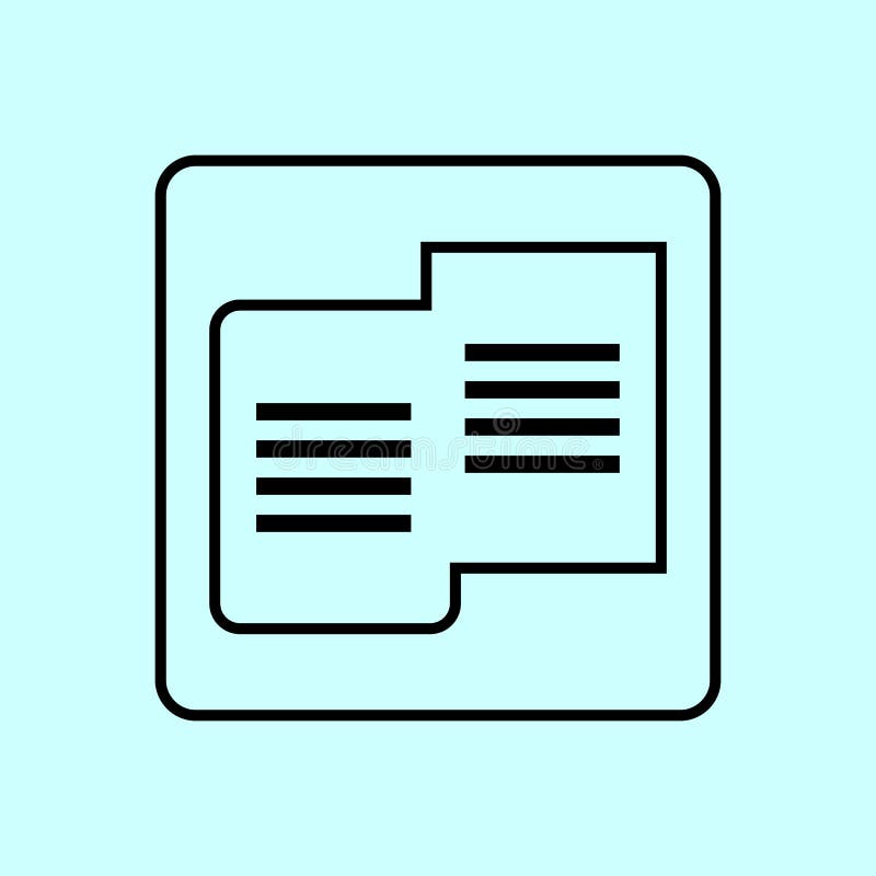 Document Icon Vector Illustration. File Symbol Vector Design Stock ...