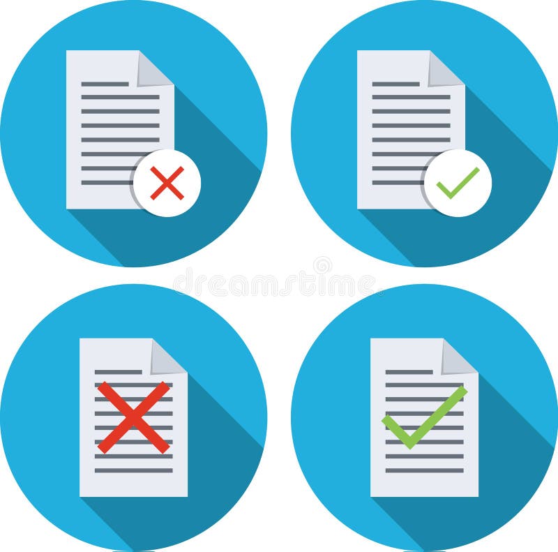 Document icons stock vector. Illustration of application - 43549143