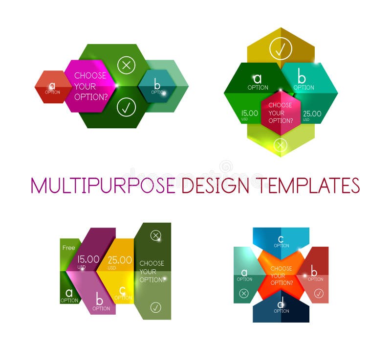 Document Infographic Banners En Stickers Vector Illustratie ...