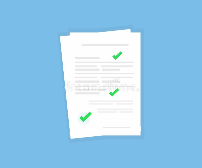 Document Inspection or Assessment Evaluation Logo Design. Contract ...