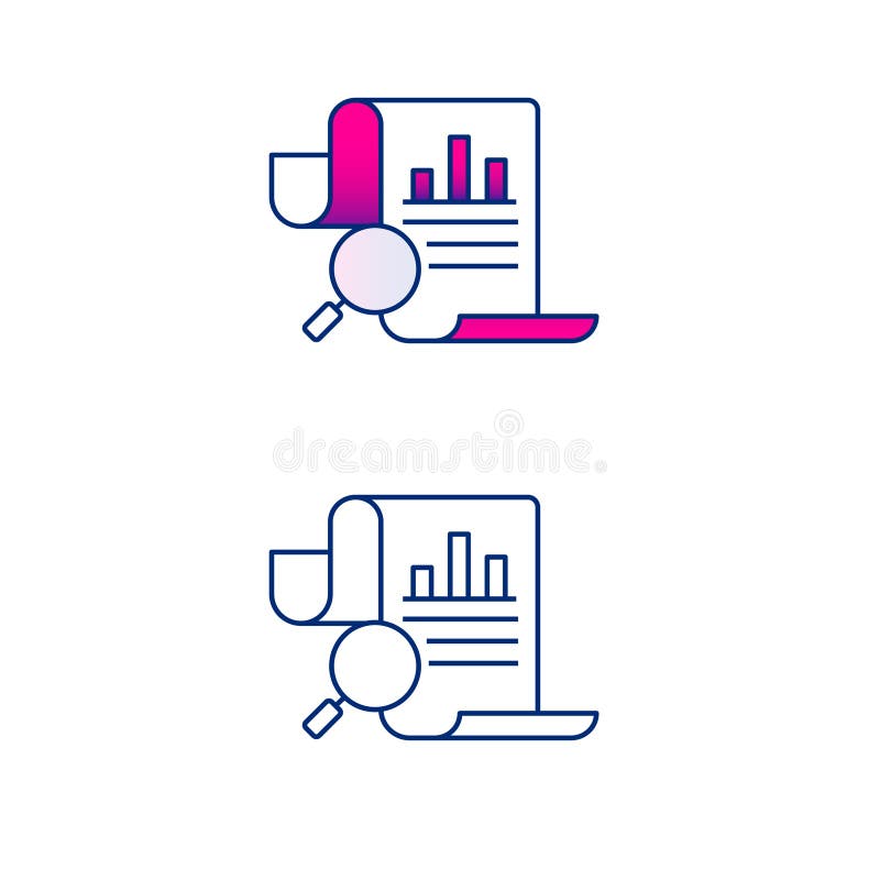 Document Inspection Icon. Content Assessment Vector Icon Stock Vector ...