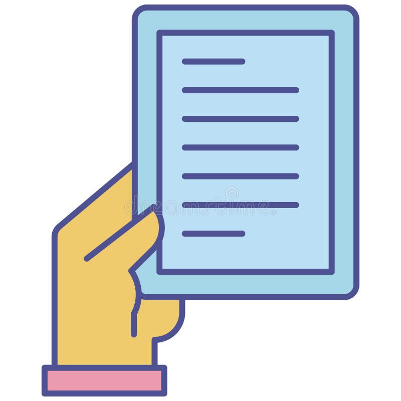 Document Isolated Vector Icon Which Can Easily Modify or Edit Stock ...