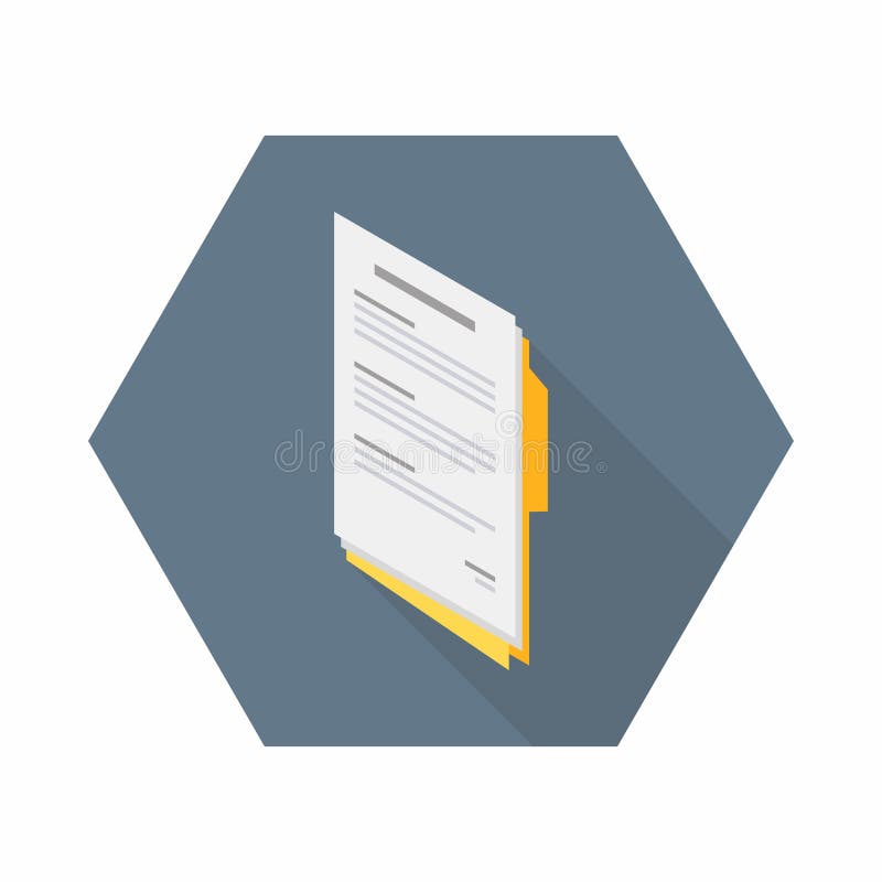 Document Isometric Left View Icon Vector Isometric Stock Vector ...