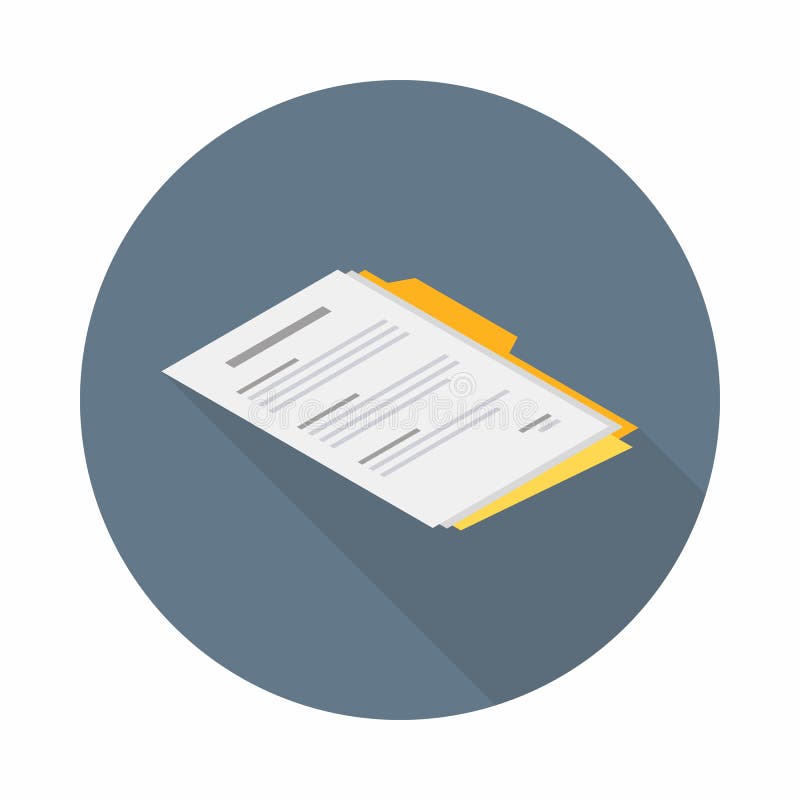 Document Isometric Right View Icon Vector Isometric Stock Vector ...