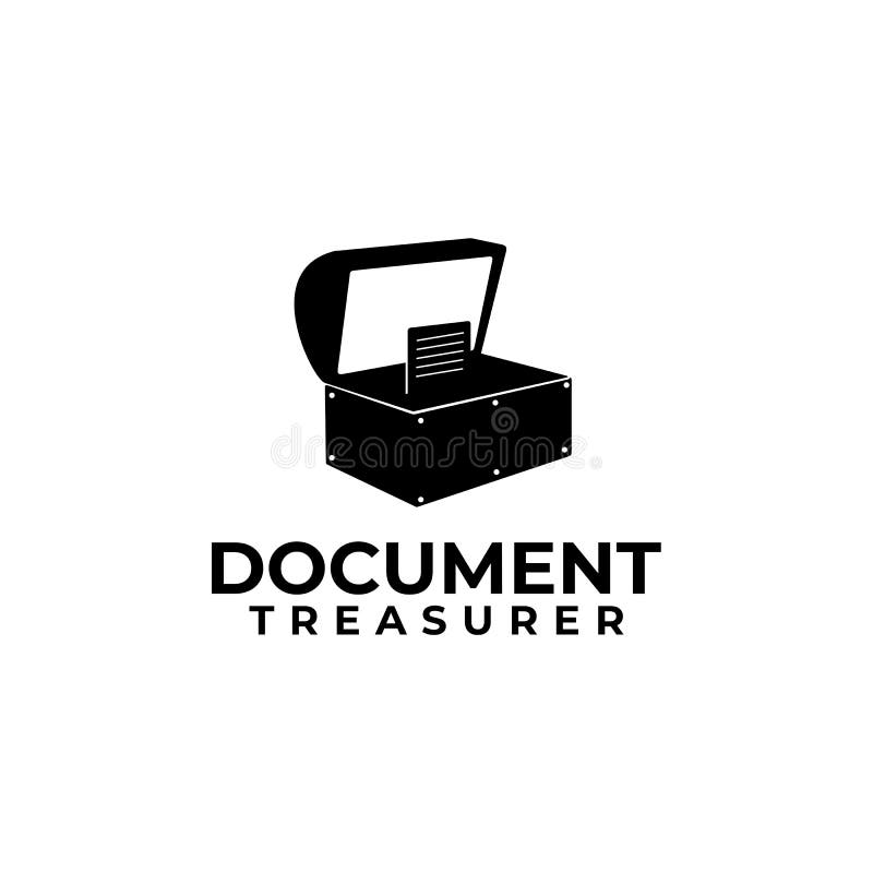 Document Keeper Company Logo Design Stock Vector - Illustration of code ...