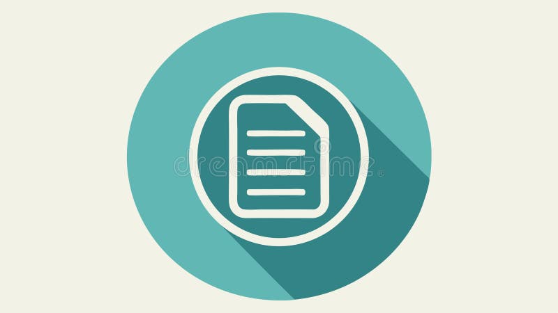 Document List Icon, Information Organization, Data Management, Files ...