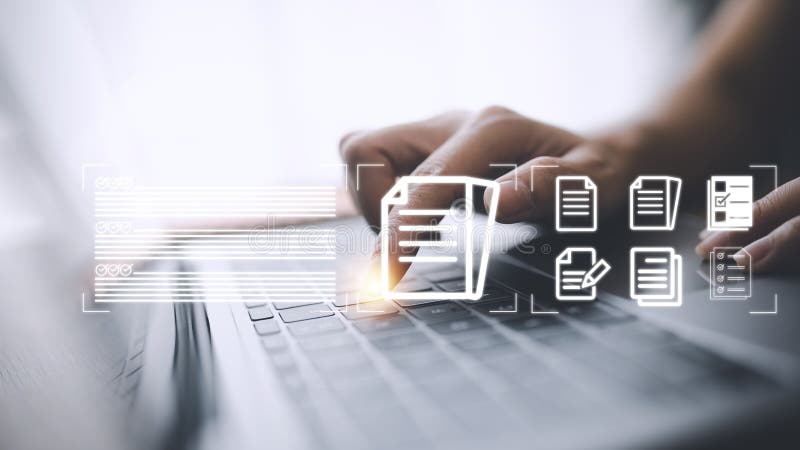 Document Management Concept, Online Documentation Database Stock Photo ... Document Management Concept, Online Documentation Database Stock Photo ...