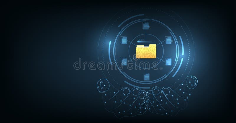 Document Management and Digital Document Paperless Operation Concept ...