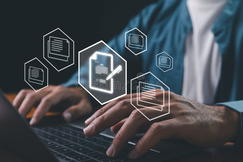 Document Management System Concept. Online Document File Data Software ... Document Management System Concept. Online Document File Data Software ...