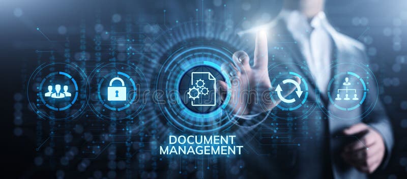 Document Management System Digital Right Management Business Technology ...