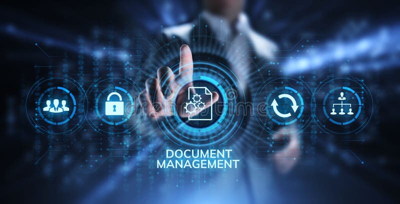 Document Management System Digital Right Management Business Technology ...