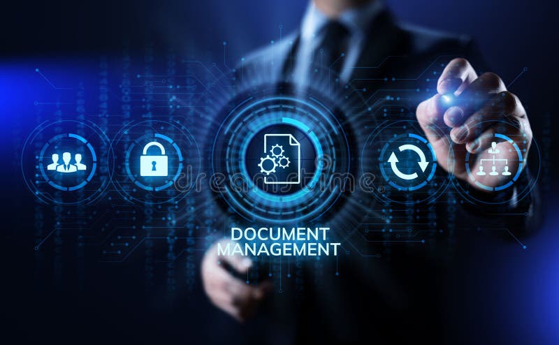 Document Management System Digital Right Management Business Technology ...