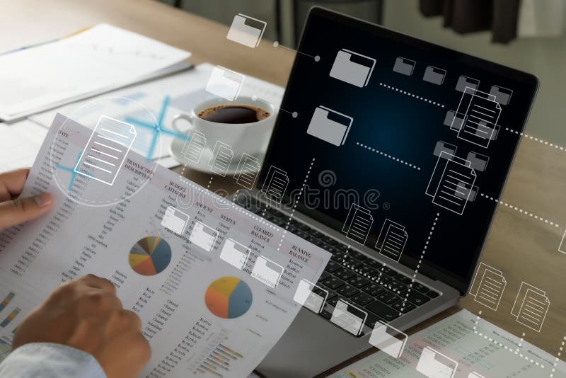 Document Management System DMS Businessman Working Manage Files ... Document Management System DMS Businessman Working Manage Files ...
