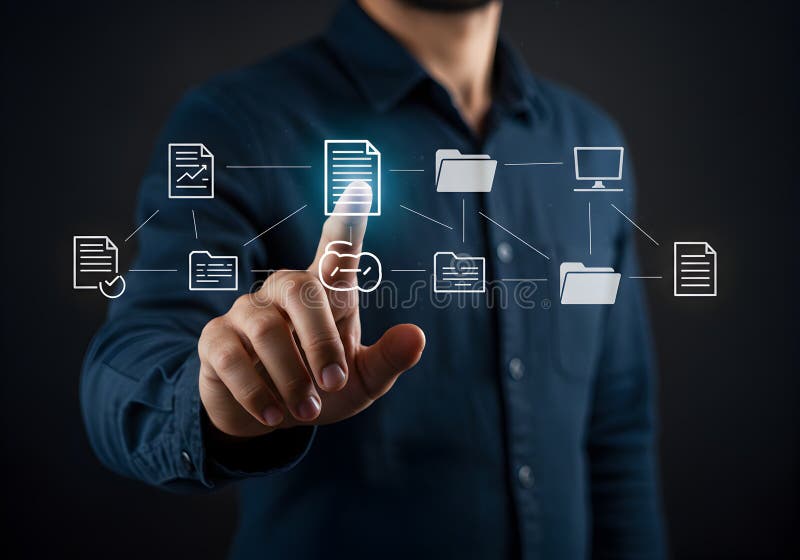 Document Management System Dms Cloud Storage File Sharing Data ...