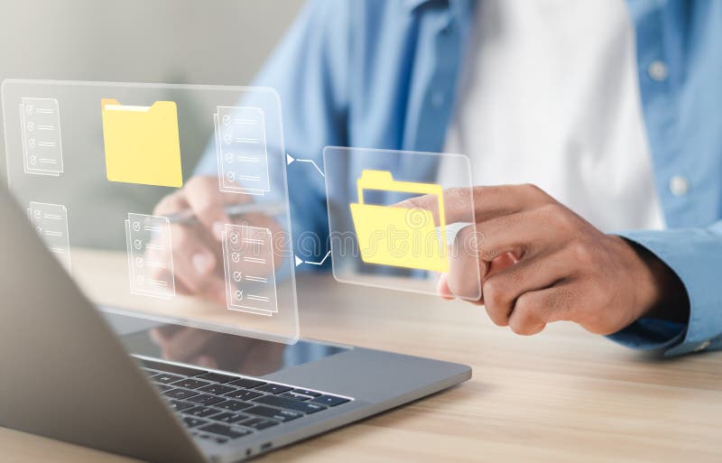 Document Management System (DMS) Concept Stock Image - Image of ...