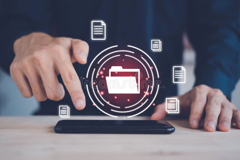 Document Management System DMS. Digital Online Document Database and ...