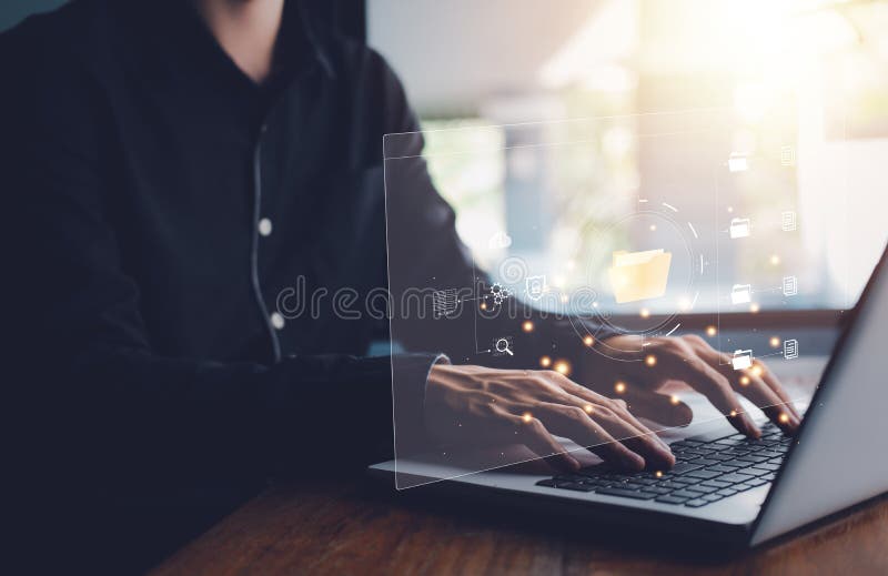 Document Management System DMS. Digital Online Document Database and ...