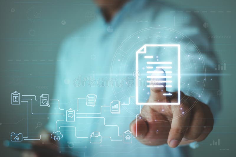 Document Management System Dms Online Documentation Database Service Ai Automation Process To