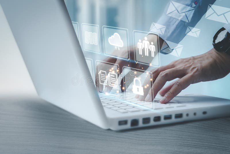 Document Management System Dms Online Documentation Stock Image Image Of Database Company