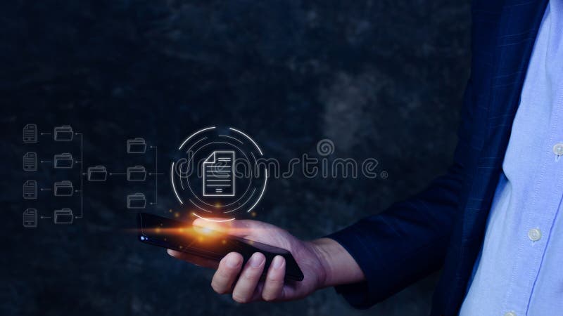 Document Management System DMS on Smartphone, Online Documentation ...