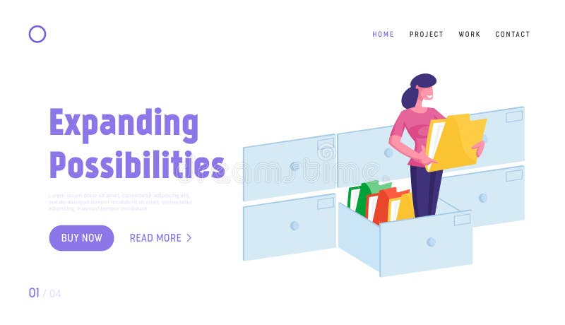 Document Management System, Information Database Catalog Landing Page ...