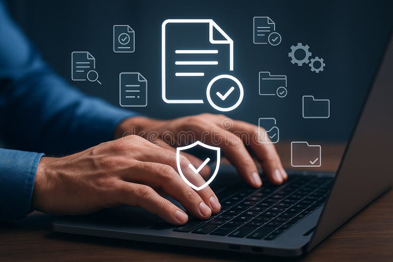 Document Management System Security Compliance Automation Workflow Efficiency Productivity ...