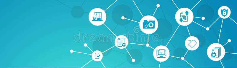 Records Management Banner Stock Illustrations – 69 Records Management ...