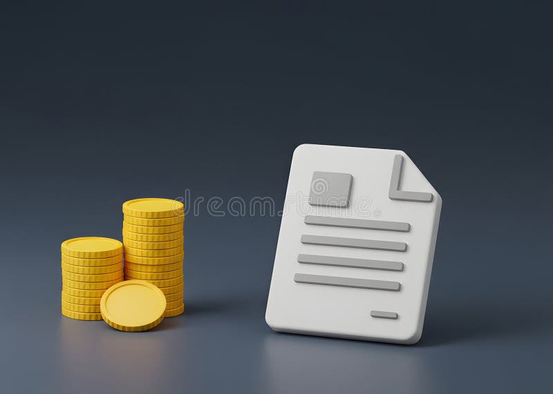 Document and Money. Administrative Services. State Services, Paperwork ...