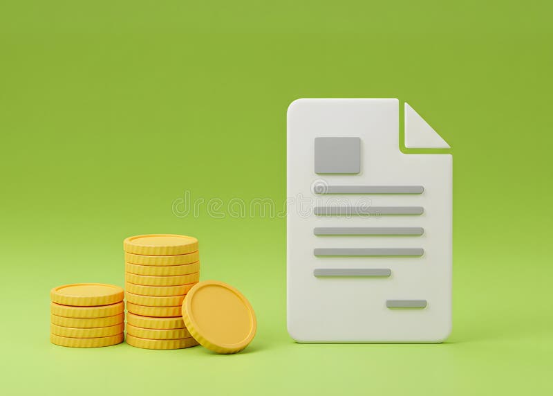 Document and Money. Administrative Services. State Services, Paperwork ...