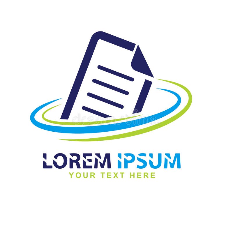 Document. Multi-purpose Logo, Sticker, Label or Brand Template for ...