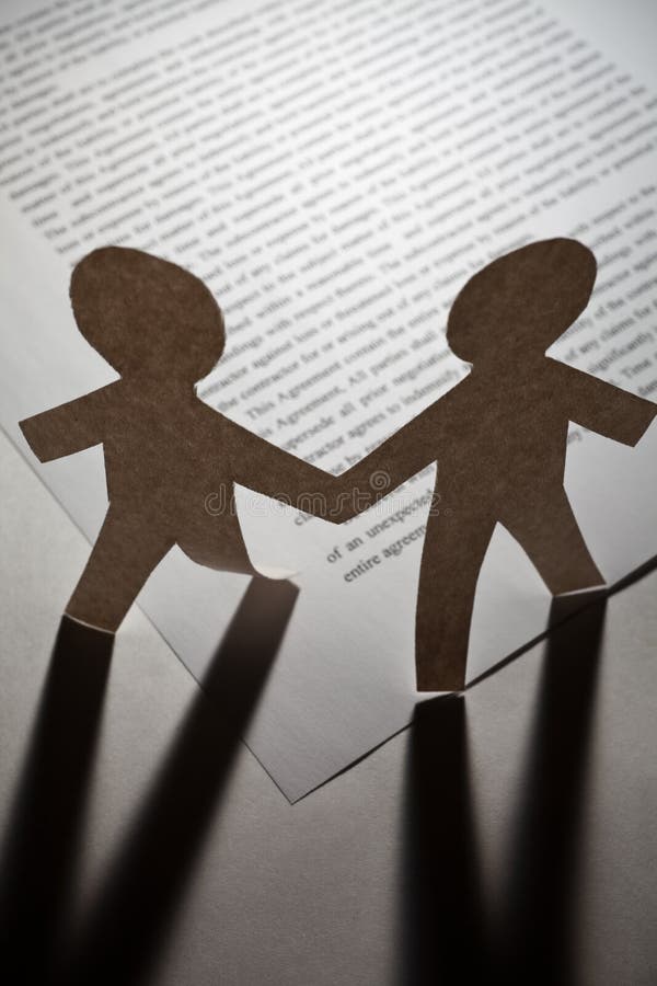 Document and Paper Chain Men Stock Photo - Image of chain, text: 189165130