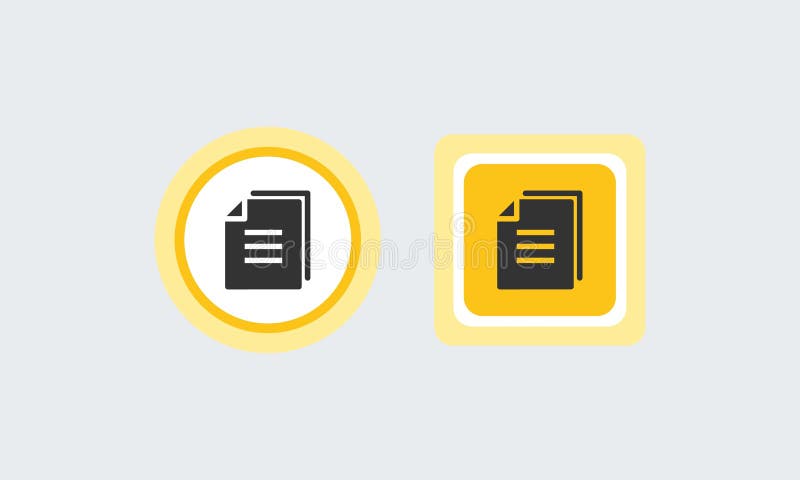 Document, Paper, File, Page Symbol, Icon. Vector Illustration Graphic ...