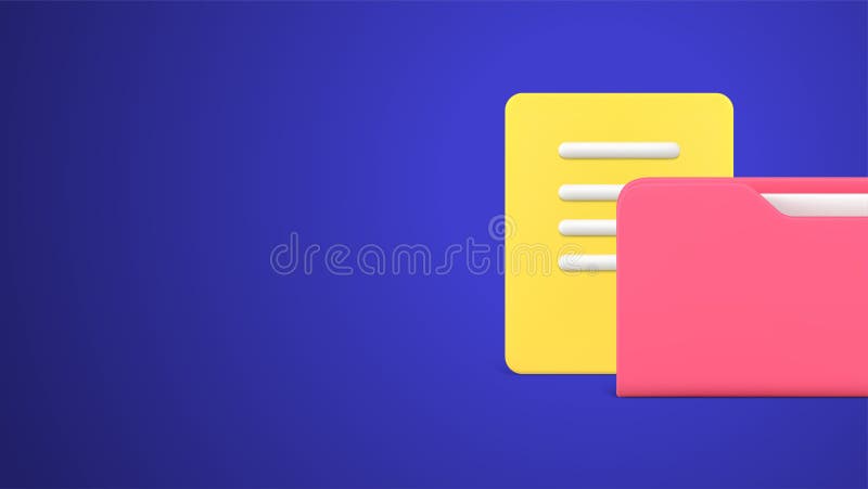 Document Paper Page Folder Archive Storage Datum Cyberspace Catalog ...