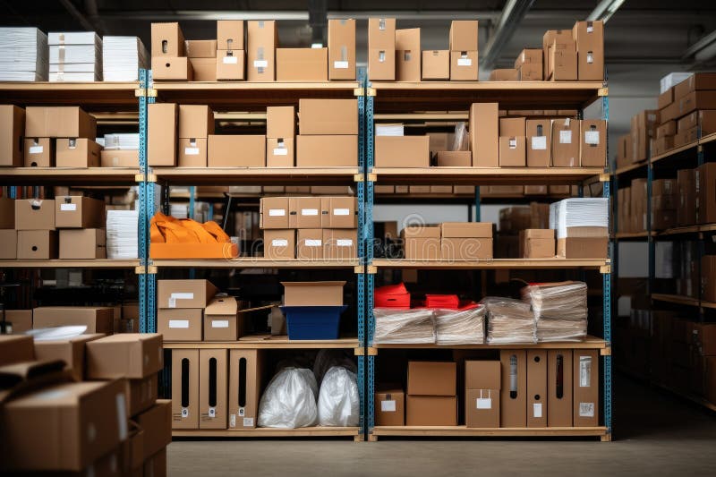 Document and Paperwork File Store. Generative AI Stock Photo - Image of ...