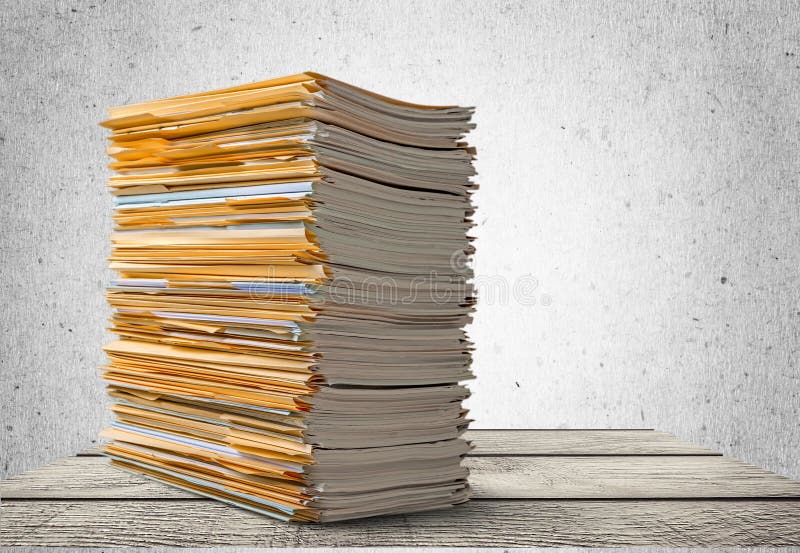 Paperwork stock image. Image of isolated, document, bureaucracy - 59990947