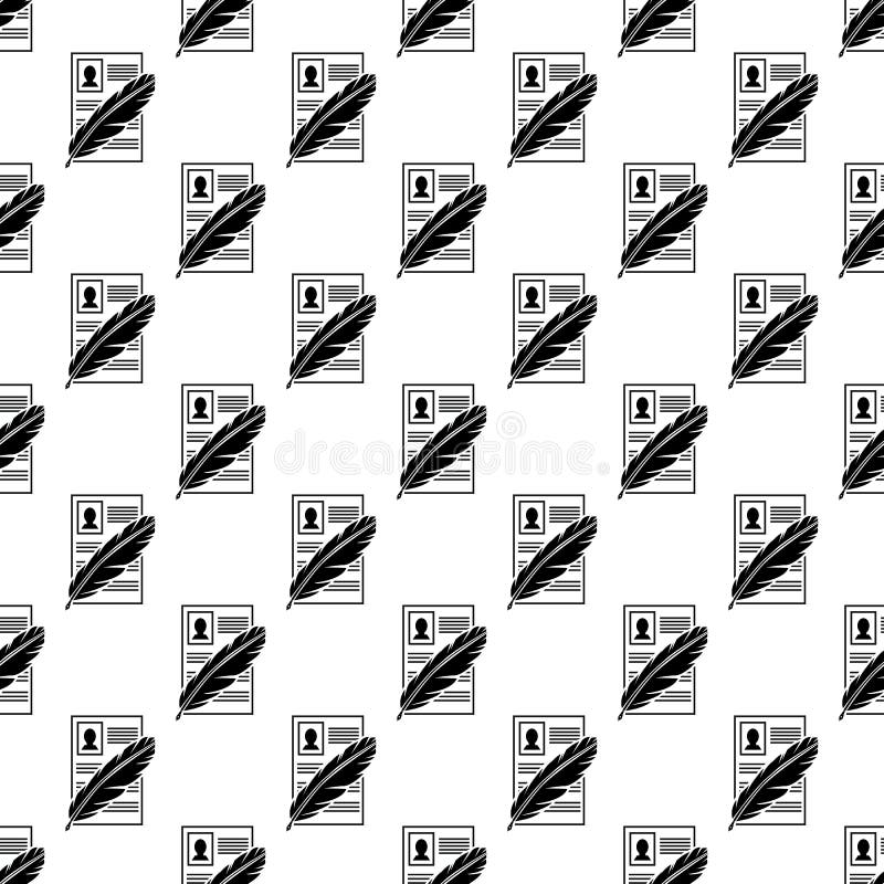 Document pattern seamless stock vector. Illustration of design - 78833417